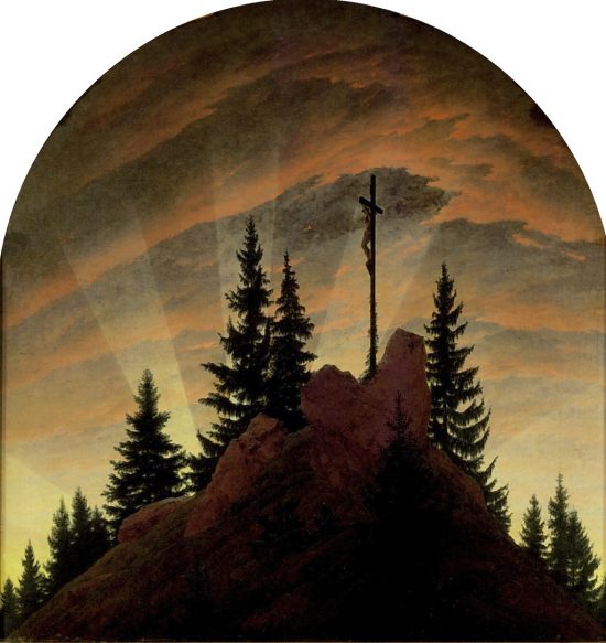 Caspar David Friedrich „Wędrowiec nad morzem mgły” » Niezła sztuka