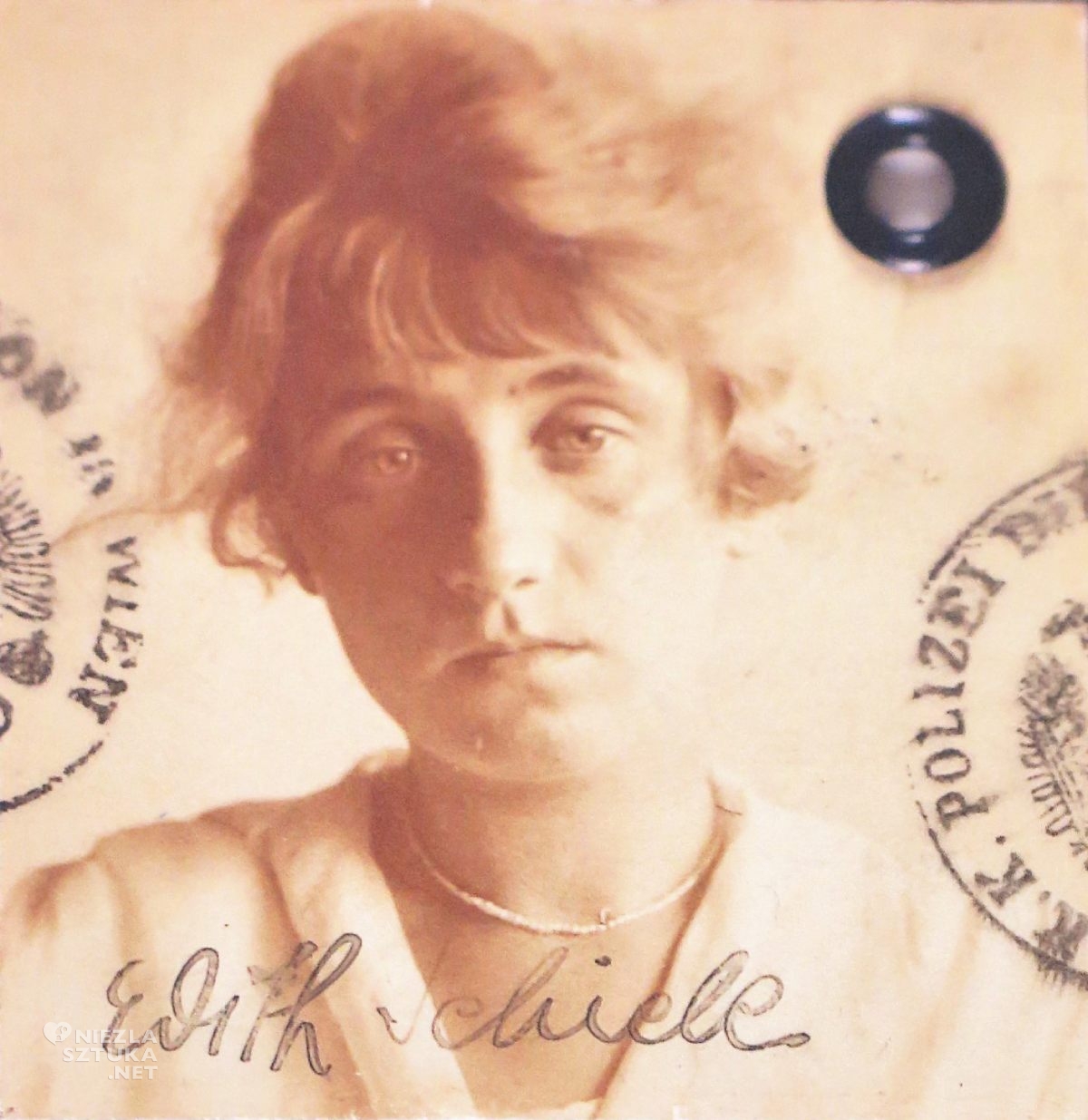 Egon Schiele „Portret żony artysty. Edith Schiele” » Niezła sztuka