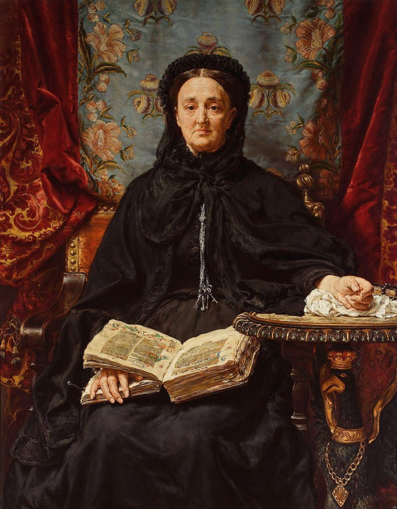 Franz Xaver Winterhalter „Portret Katarzyny z Branickich Potockiej w ...