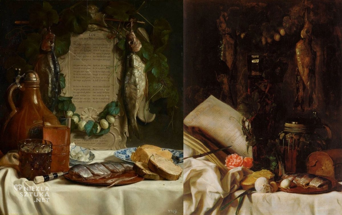 Pochwała marynowanego śledzia. Głosy o holenderskich martwych naturach ...