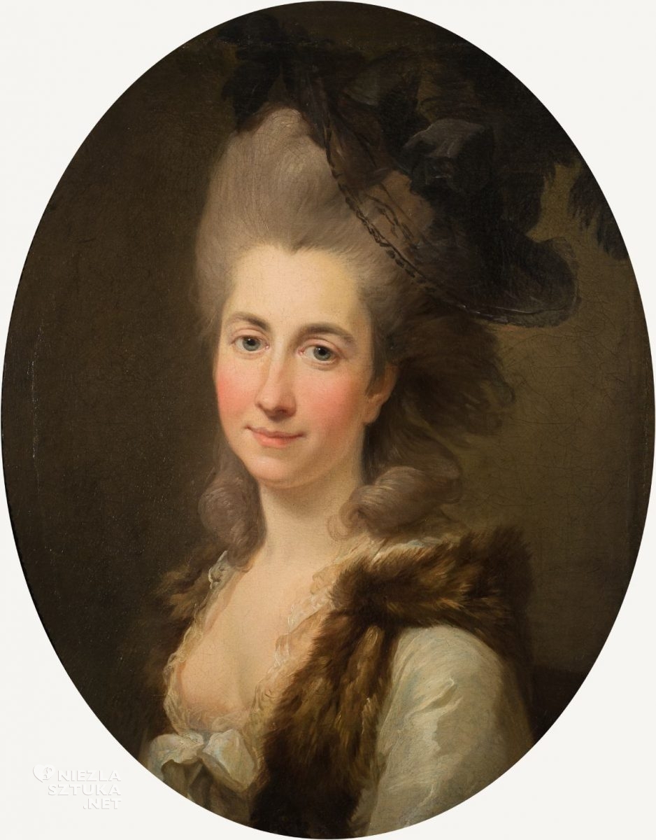 Marcello Bacciarelli „Portret Michała Jerzego Mniszcha z córką Elżbietą ...