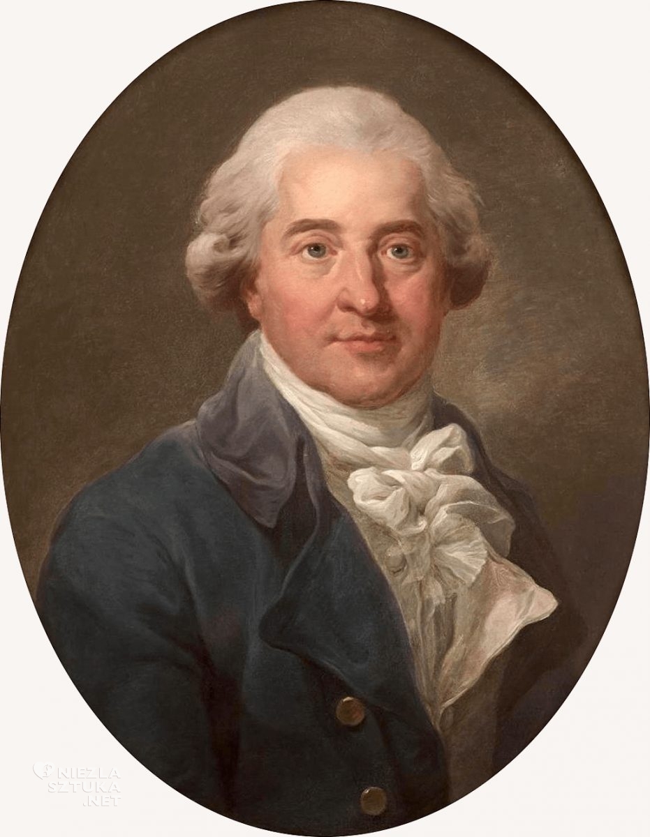 Marcello Bacciarelli „Portret Michała Jerzego Mniszcha z córką Elżbietą ...