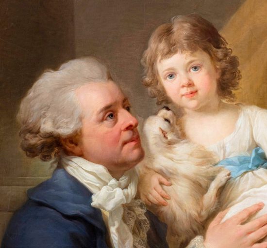 Marcello Bacciarelli „Portret Michała Jerzego Mniszcha z córką Elżbietą ...