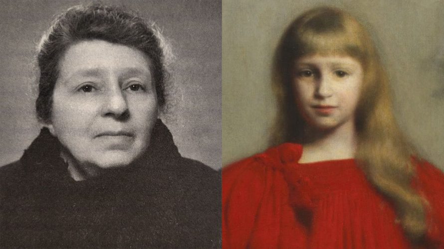 Józef Pankiewicz „Dziewczynka w czerwonej sukience” » Niezła sztuka